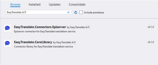 Get started with the EPIserver/Optimizely plugin